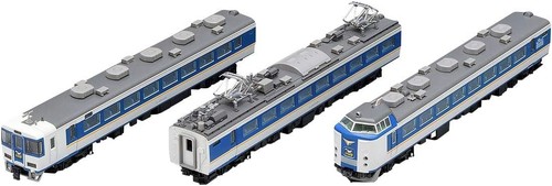 TOMIX N gauge 485 LimitedExpress Train Shirasagi NewPaint C-set 98652 ...