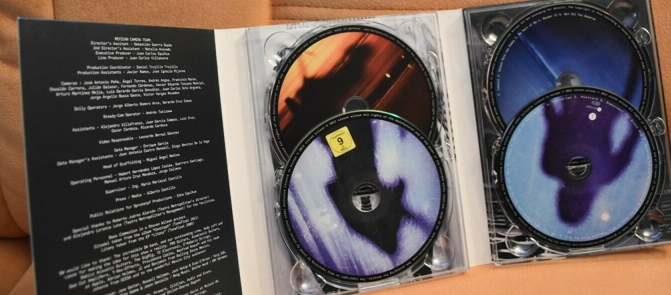 STEVEN WILSON Get All You Deserve (Limited Edition) Digipak 2CD+DVD+Blu ...