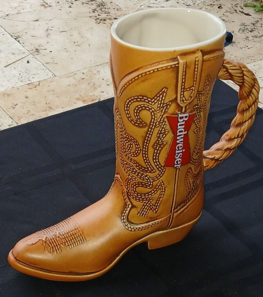 1994 Ceramic Handcrafted Boot Stein 8.3" Tall | eBay