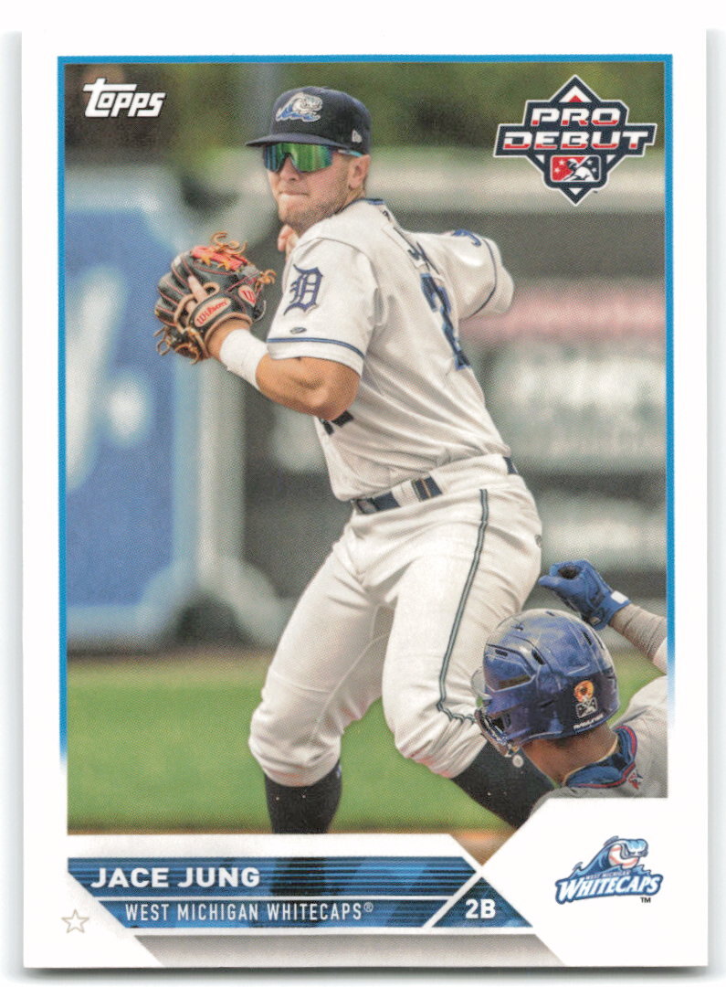 2023 Topps Pro Debut #PD-24 Jace Jung West Michigan Whitecaps 3AN | eBay