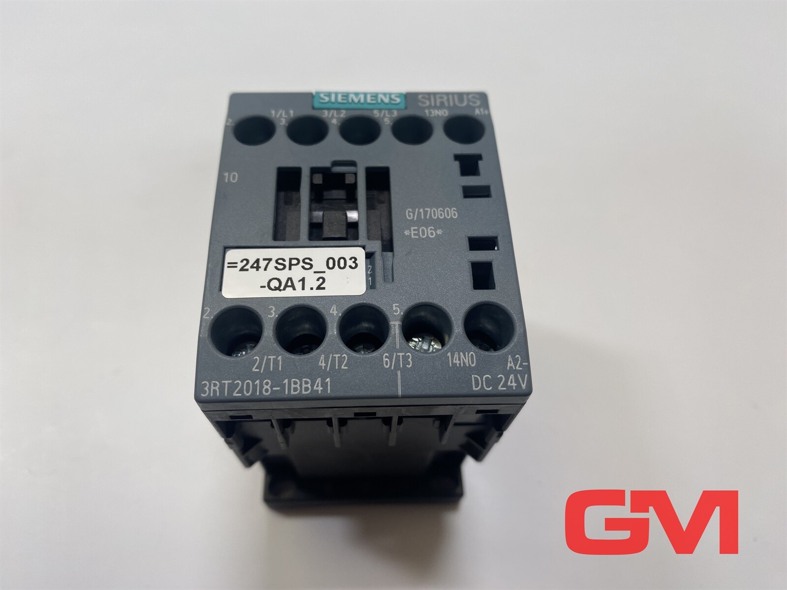 Siemens Leistungsschütz 3RT2018-1BB41 power contactor 3-polig 22A 1NO ...
