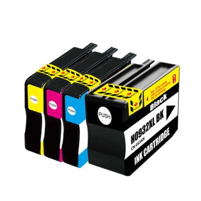 4 Ink Cartridge for HP OfficeJet 7110 wide format 7510 wide format ...