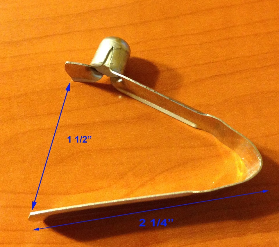 Lock Metal Spring Clips Push Button Fasteners Parts for Canopy ...