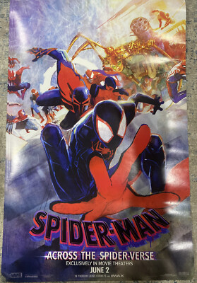 Sony Marvel Spider-Man Across The Spider-Verse AMC IMAX Exclusive Movie ...
