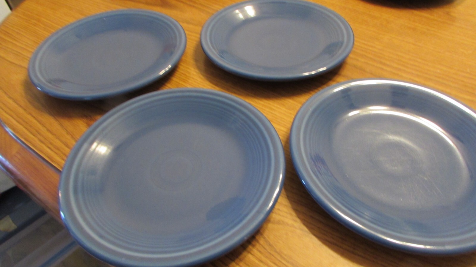 Fiestaware Fiesta Lapis Blue Set of 4 Salad Plates | eBay