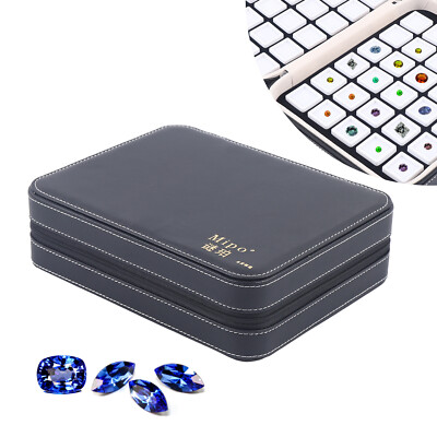 60 Grids Luxury Diamond Gemstone Gems Organizer Display Box,Jewelry ...