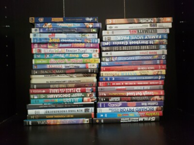 Lot Of 40 Used Variety DVDs Estate Sale Personal Collection Of Movies ...