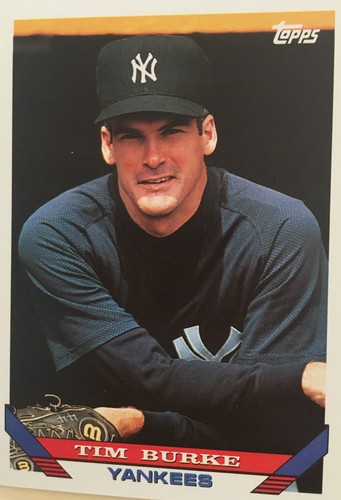 Tim Burke 1993 New York Yankees Topps #249 | eBay