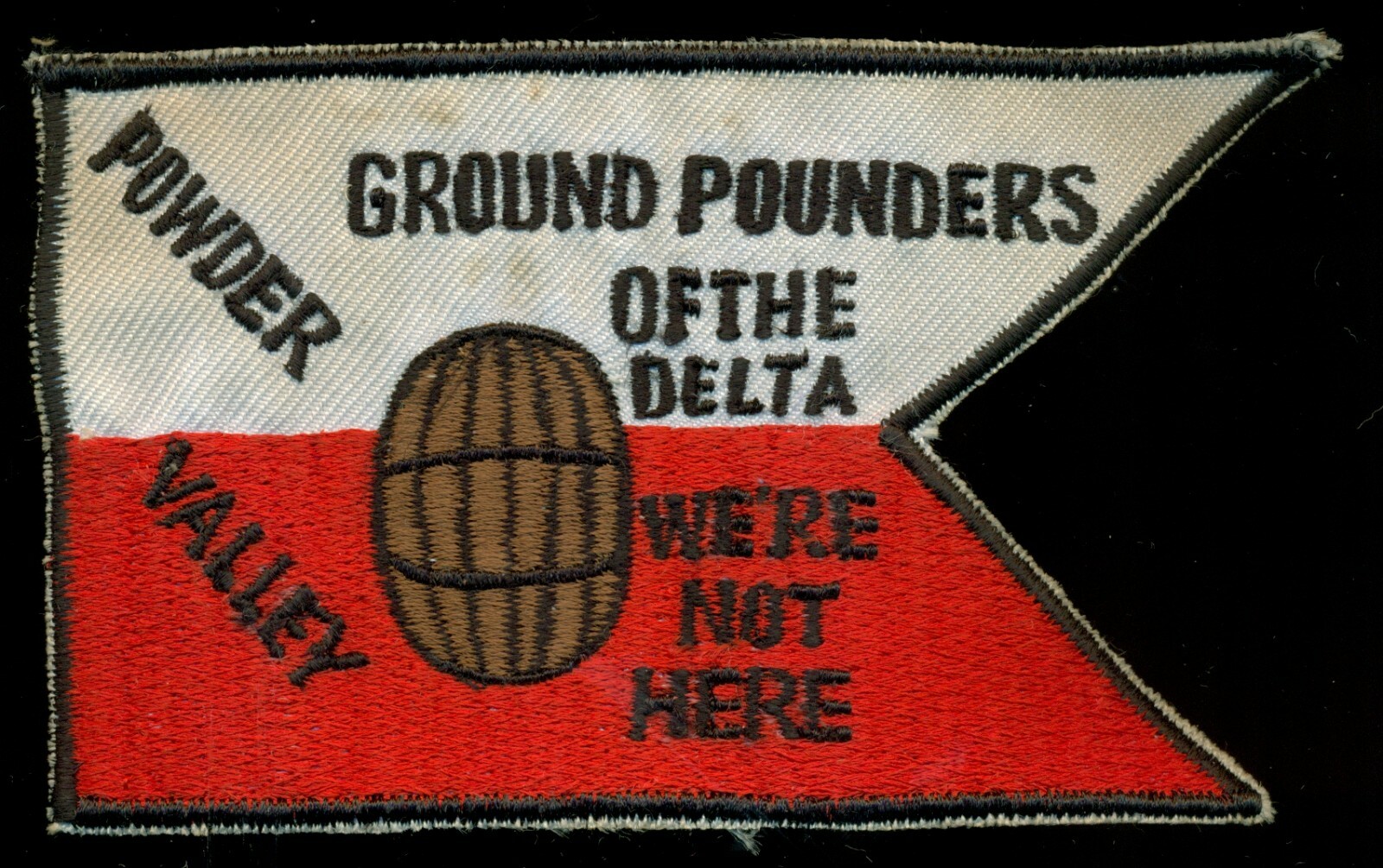 7th Squadron 1st Air Cavalry US Ground Pounders Delta Troop Patch CT1 ...
