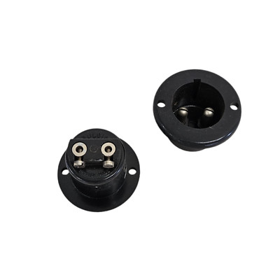 VINTAGE 2 PIN BULGIN MAINS SOCKETS QUAD/LEAK ETC X1PC (LC4) | eBay