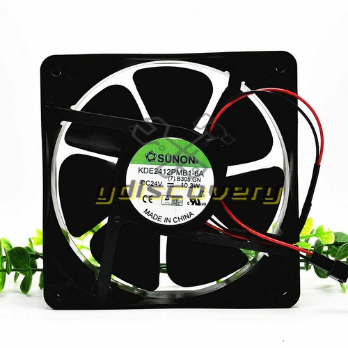 New in box SUNON KDE2412PMB1-6A 12038 24V 10.3W 12CM inverter cooling ...