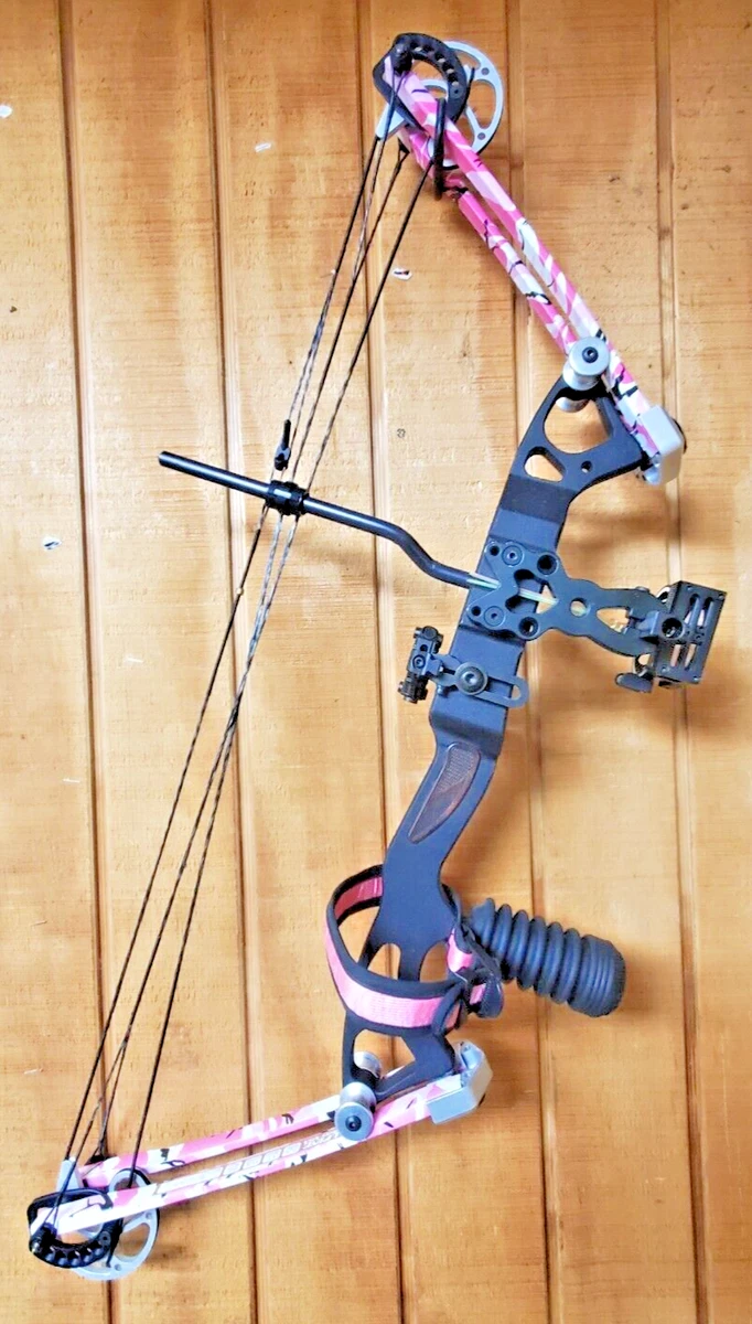 Pink Camo Compound Bow