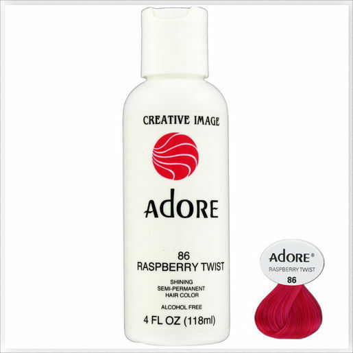 [ADORE] CREATIVE IMAGE SHINING SEMI-PERMANENT HAIR COLOR RINSE 4OZ ALL ...