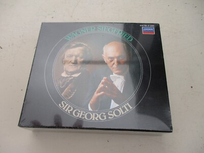 WAGNER-SIEGFRIED-SOLTI-HOTTER-NILSSON-SUTHERLAND 4 CD BOX Set Factory ...