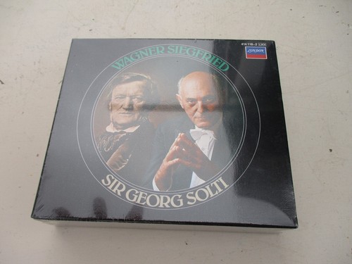 WAGNER-SIEGFRIED-SOLTI-HOTTER-NILSSON-SUTHERLAND 4 CD BOX Set Factory ...