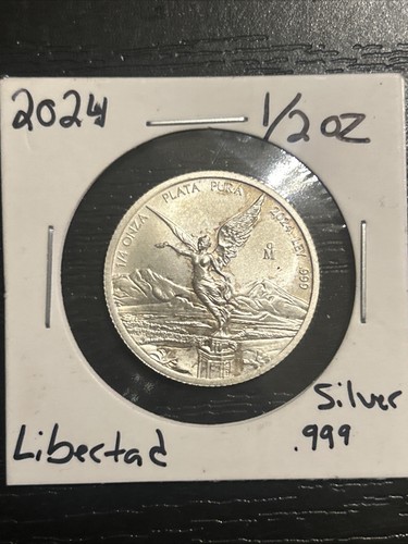 2024 1/2 oz Silver Libertad .999 Coin & 1g Silver Gator | eBay