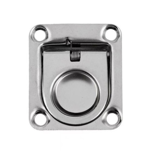 2PCS Marine Grade Stainless Steel Pull Rings for Decks and Storage ...