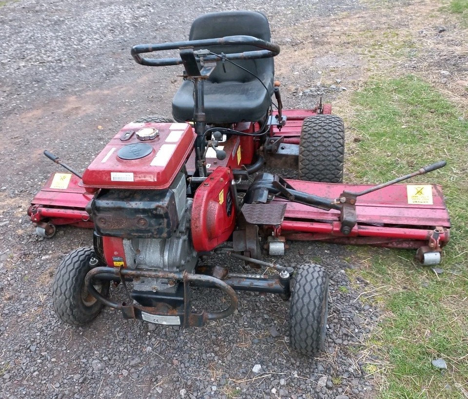 Saxon Baroness LM180 Ride On Mower Robin Engine 180cm Cut | eBay UK