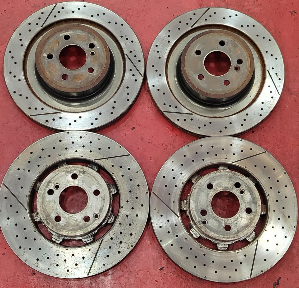 BRAKE DISC WITH CALIPERS FULL SET for Mercedes CLS63 W218 E63 W212C63 ...