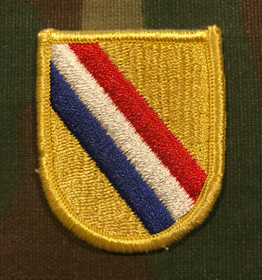 US ARMY SPECIAL OPERATIONS CENTRAL SOCENT BERET FLASH; FULL COLOR PATCH ...