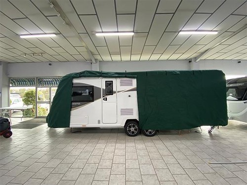 Quest Caravan Cover Pro Max 21-23ft (XX Large) With Hitch Cover 8ft ...