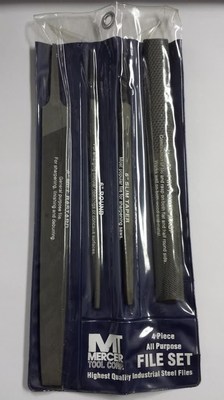 4PC ALL PURPOSE FILE SET BY MERCER #BFS 604 | eBay