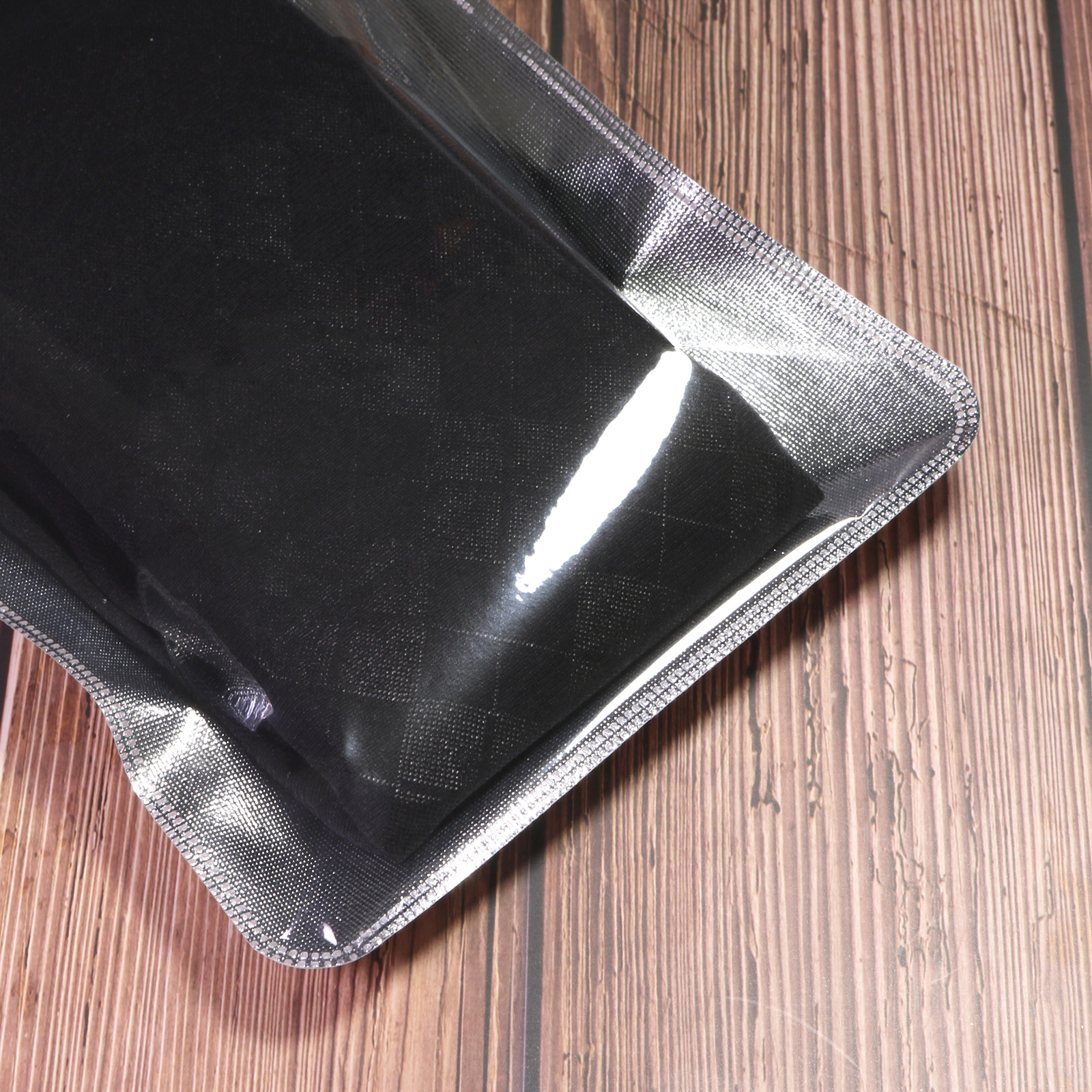 50 pcs Flexible Clear/Silver Zip Lock Clothing Storage Bag w/Hang Hole ...