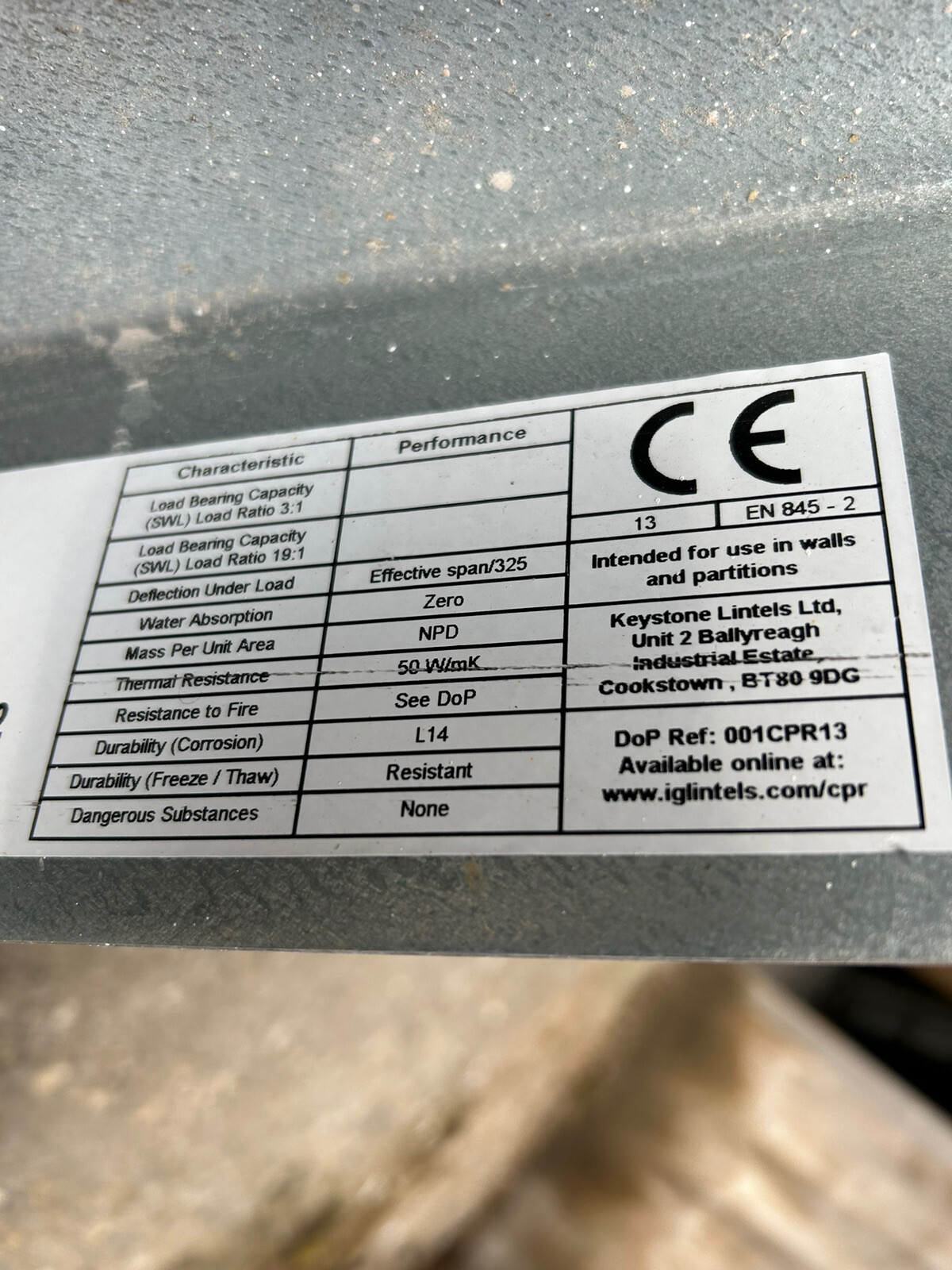 Keystone Lintel Slk 2700 | eBay UK