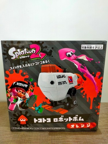 Nintendo Splatoon 2 Autobomb Tokotoko Robot Bomb Figure Toy Orange ...