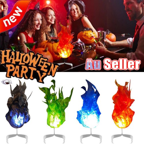 Simulation Floating Fireball Lamp Artificial Fire Flame with Clear ...