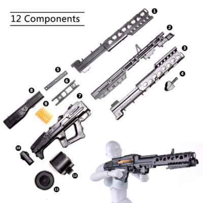 1:6 Scale MG62 Machine Gun Assembling Model Building Block Gun Model | eBay