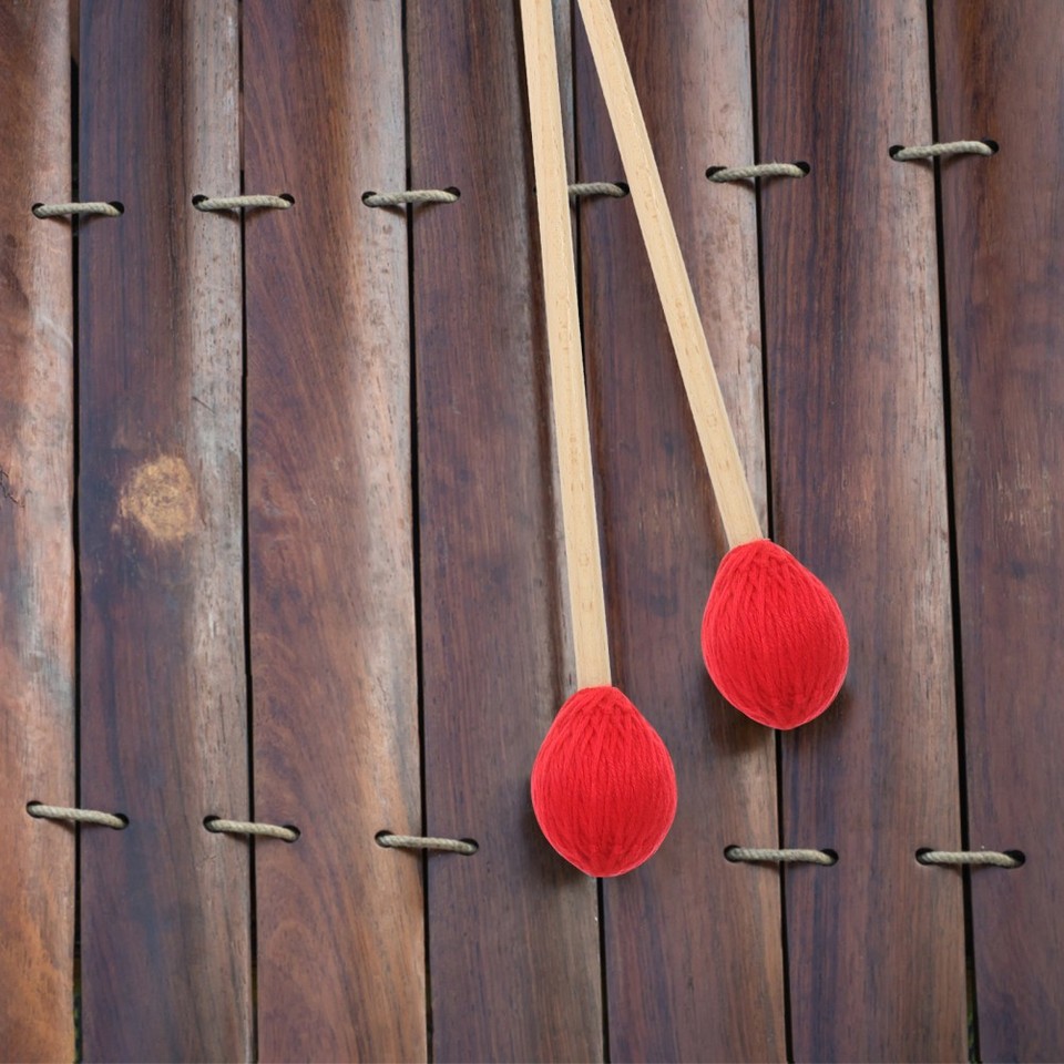 Wood Mallet Drum Percussion Mallets Marimba Musical Instrument Hammer ...
