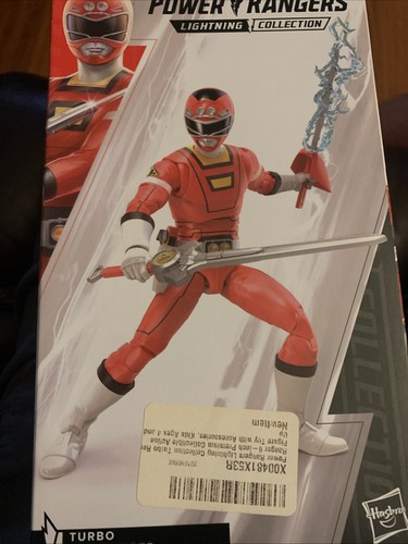 Power Rangers Lightning Collection Turbo Red Ranger 6-Inch Action ...