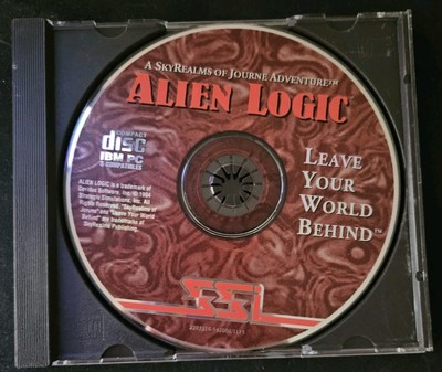 Alien Logic - rare, retro PC game - disc only - Great Disc Condition | eBay