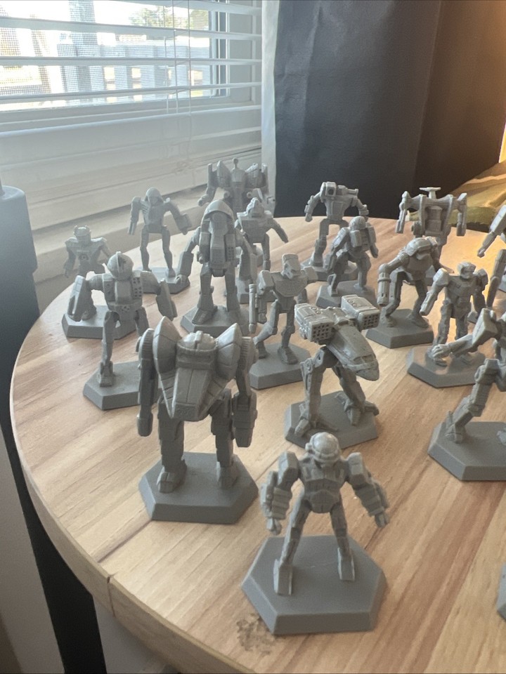 Battletech Intro Box 25th Anniversary 24 Models and Maps Only (MAKE AN ...