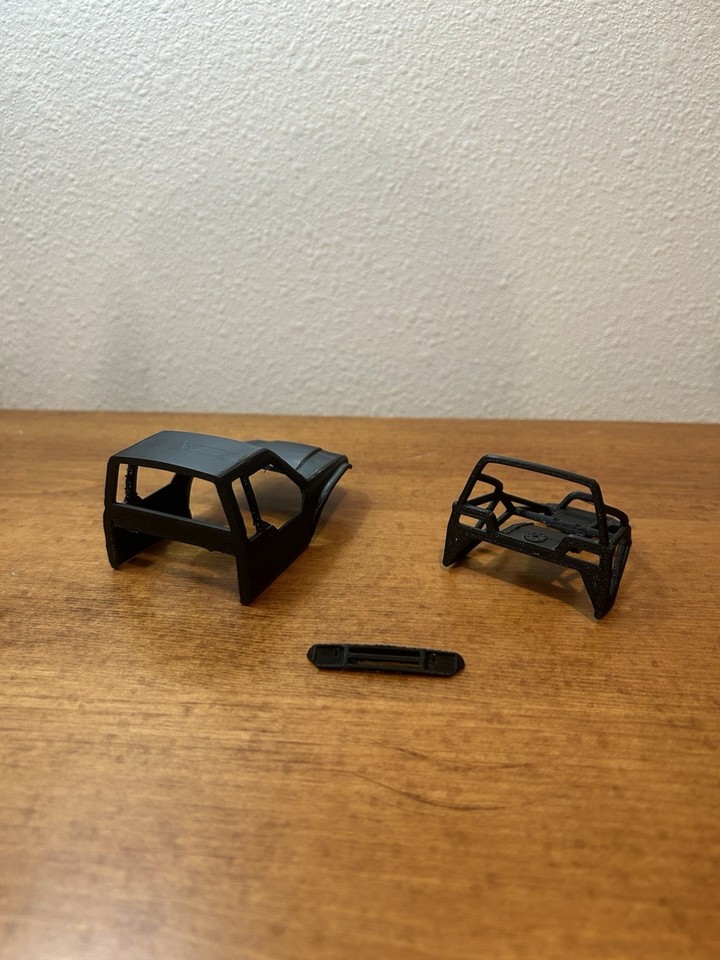 Scx30 Toyota Truggy 3d Printed Body For Micro Rock Crawlers | eBay