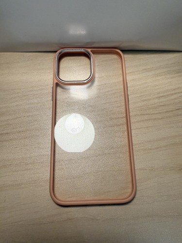 Clear Peach Pink iPhone 12/13 Pro Max Case | eBay