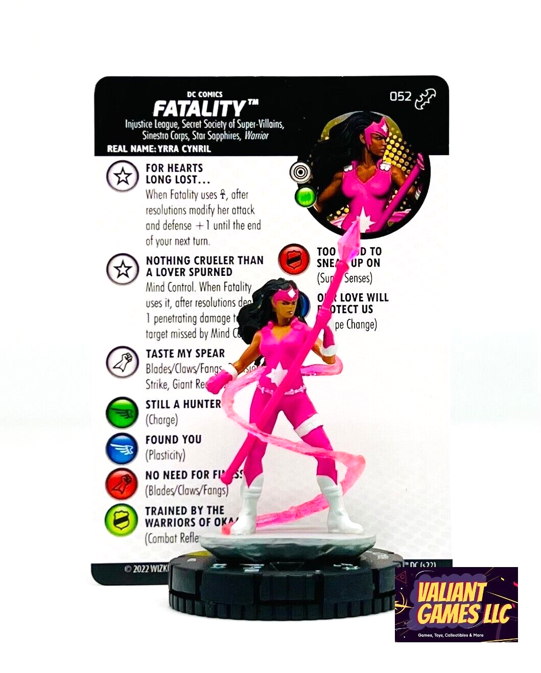 DC Heroclix Fatality #052 w/ Card Batman Team Up Set | eBay