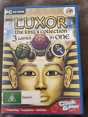 Luxor The King’s Collection (3 Games In 1) PC CD ROM GAME | eBay Australia
