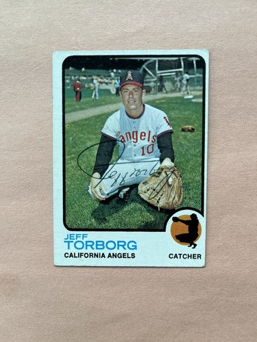 1973 Topps #154 California Angels Jeff Torborg Autograph. | eBay