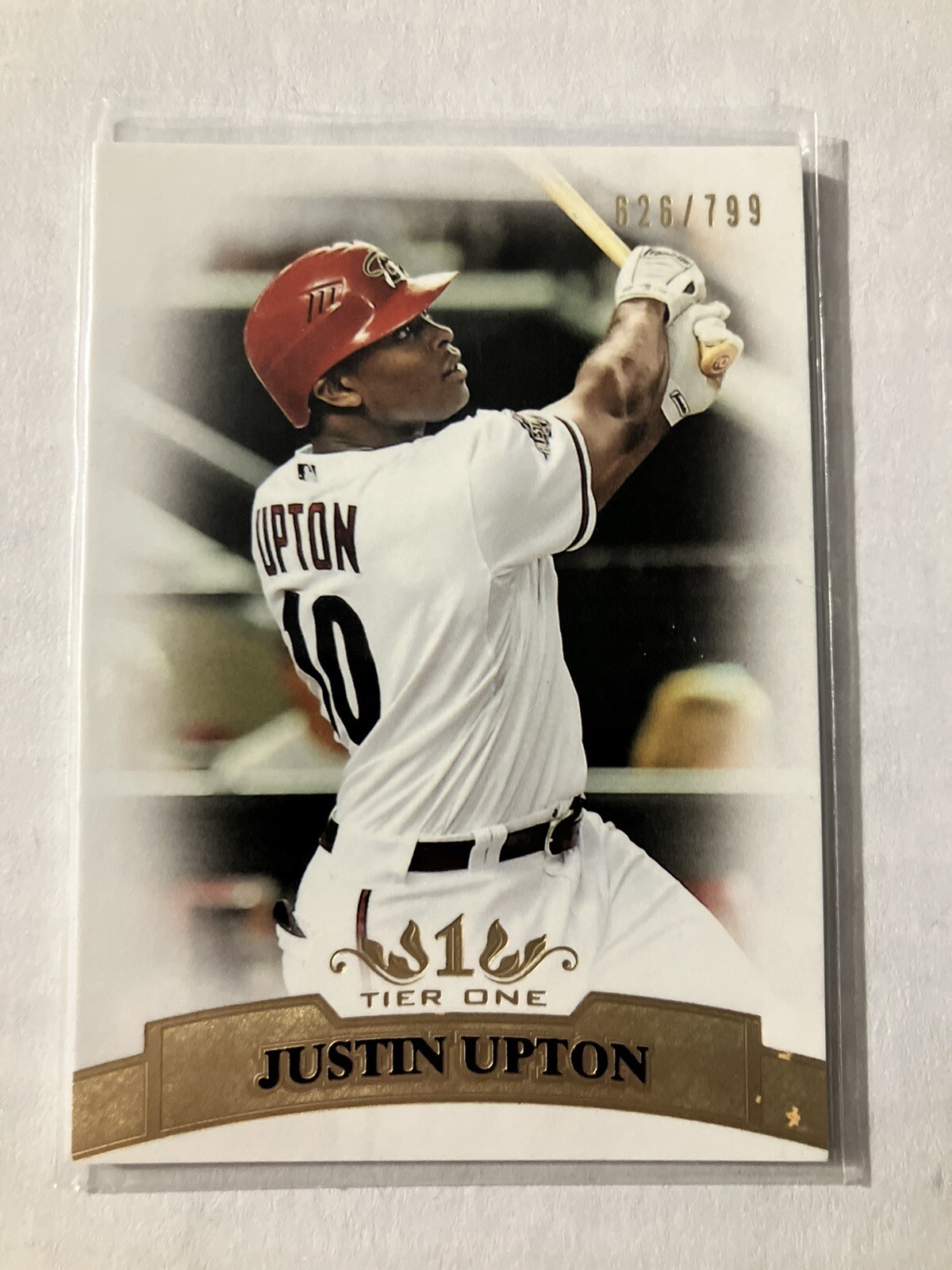 2011 Topps Tier One /799 Justin Upton #74 | eBay
