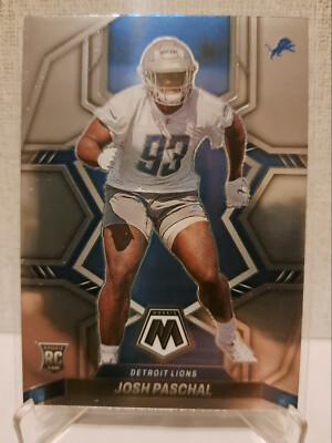 Panini Mosaic Football 2022 Josh Paschal Lions #388 NFL Trading Card | eBay
