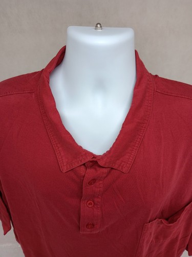 Kingsize Big and Tall Mens 4XL Red Short Sleeve Golf Polo Shirt | eBay