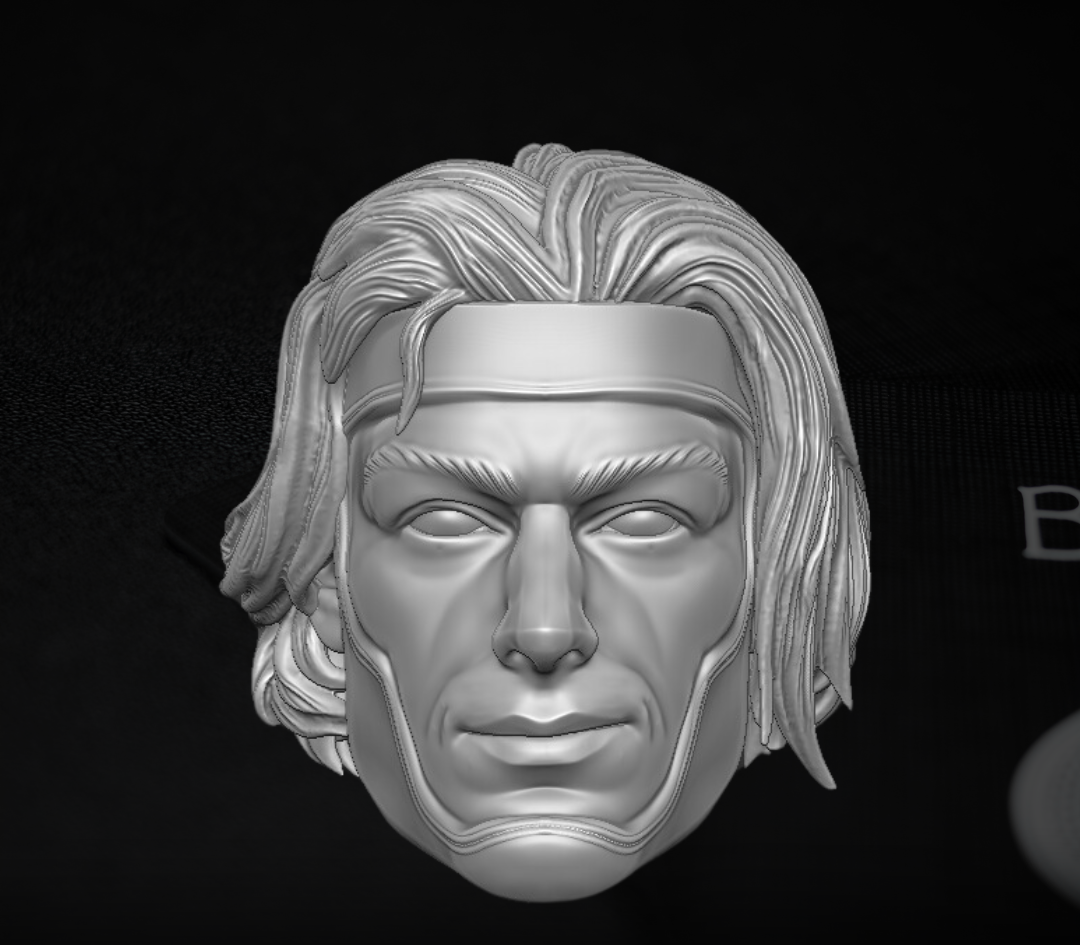 Gambit X-Men Ver I 1:6 scale custom unpainted Head 12" Action Figure | eBay