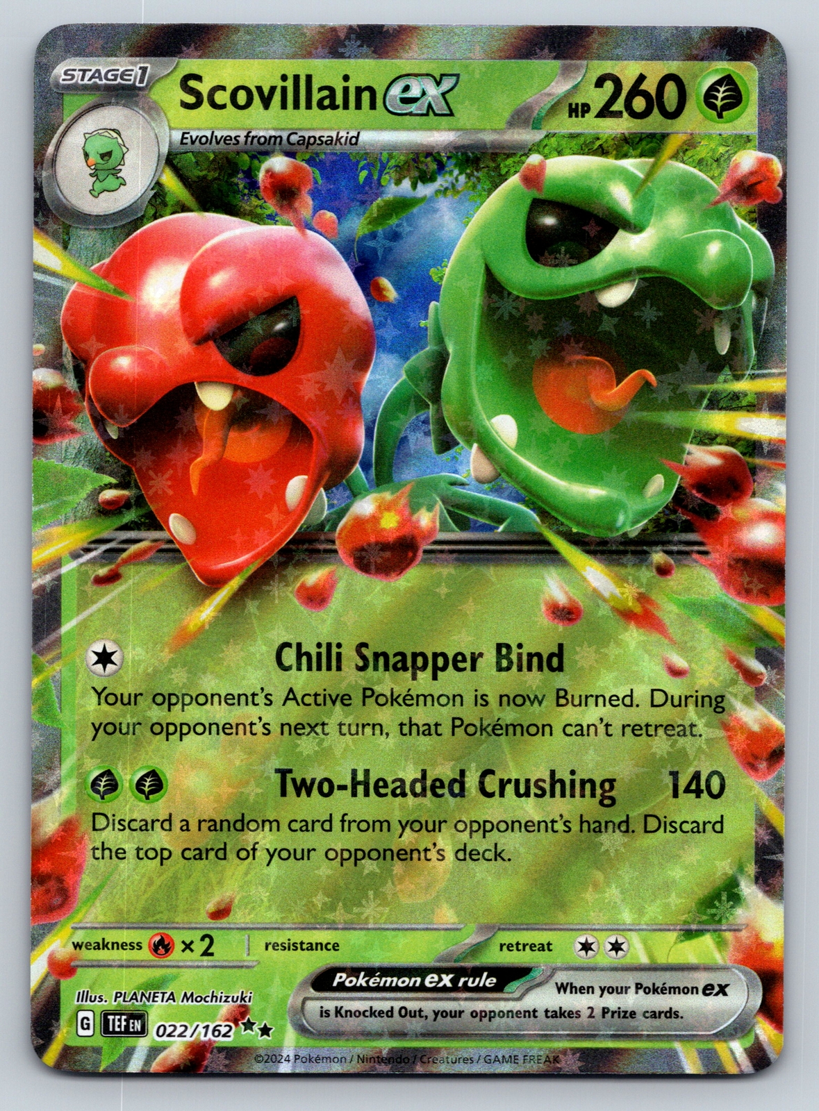 Scovillian ex #022/162 Holo Scarlet&Violet Temporal Forces | eBay