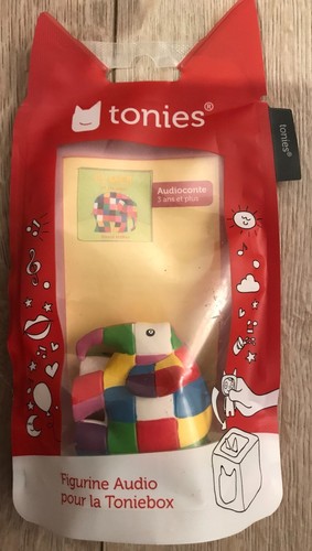 FIGURINE AUDIO TONIES ELEPHANT ELMER ET SES AMIS | eBay