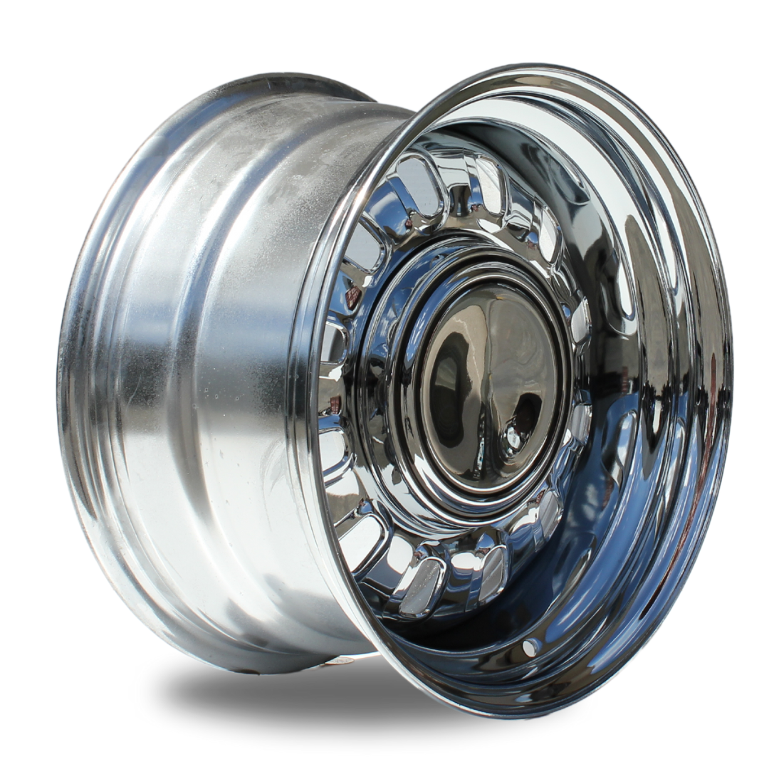 15" 12 Slot Wheels Chrome Fits For XA XB XC Falcon 15x10 5x114.3 5 ...