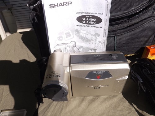 Sharp VL-AH50 VL-AH50U HI8 HI 8 8mm Video8 Camcorder VCR Player Video ...