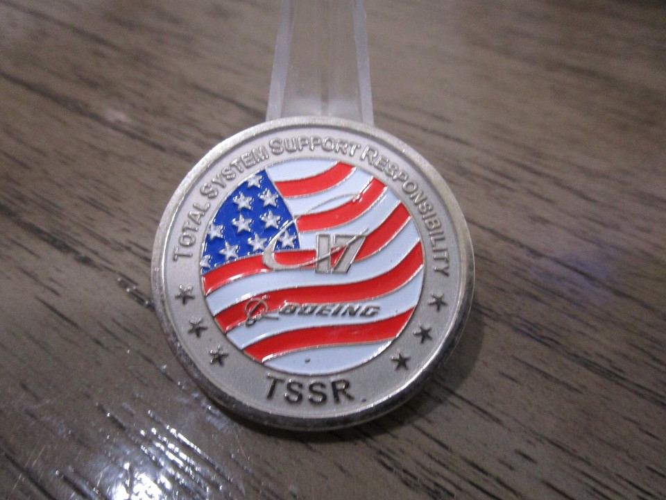 Boeing C -17 Globemaster Global Support Challenge Coin #726Q | eBay