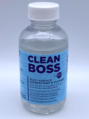 Clean Boss by Joy Multi-Surface Disinfectant & Cleaner Mini Bottle 3 oz ...